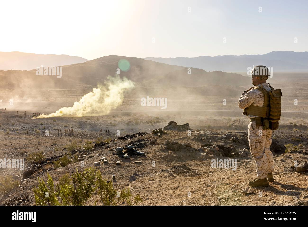 U.S. Marine Corps Chief Warrant Officer 4 John L. Lucero, infantry ...