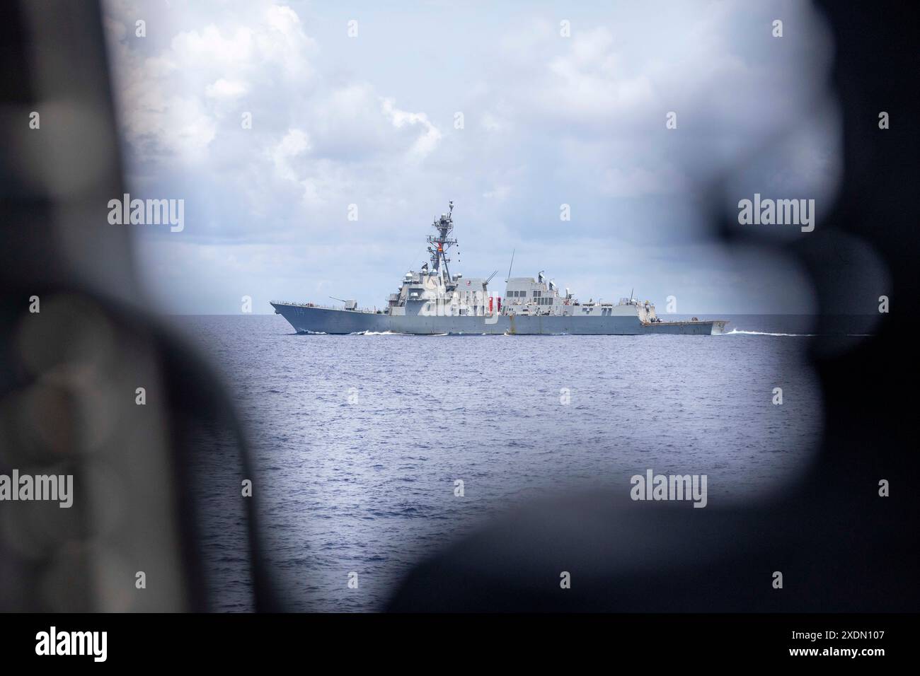 240618-N-NF288-364 SOUTH CHINA SEA (June 18, 2024) The Arleigh Burke ...