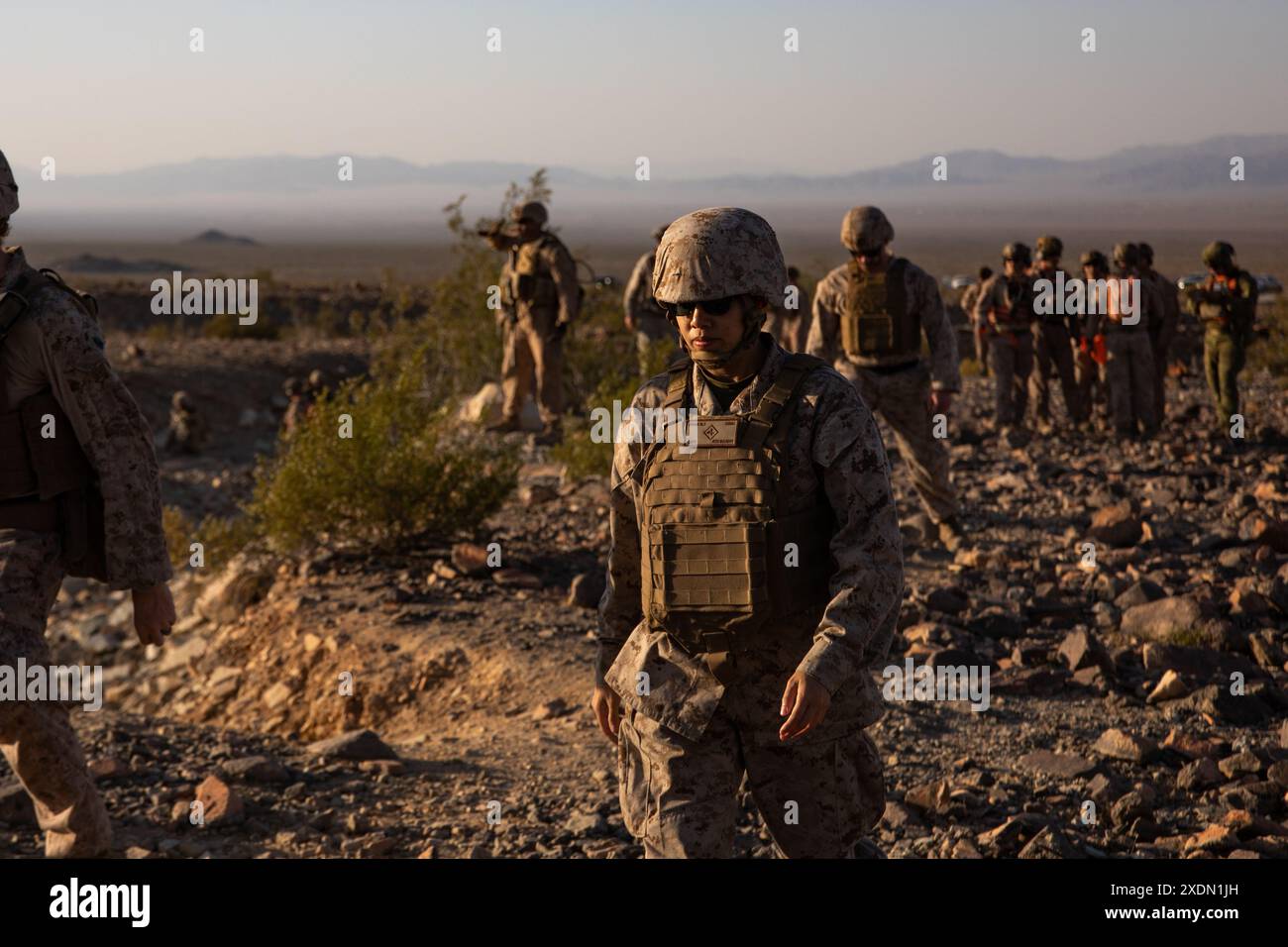U.S. Marine Corps Capt. Mariatam T. Pham, aide de-camp, Division Headquarters, 4th Marine ...