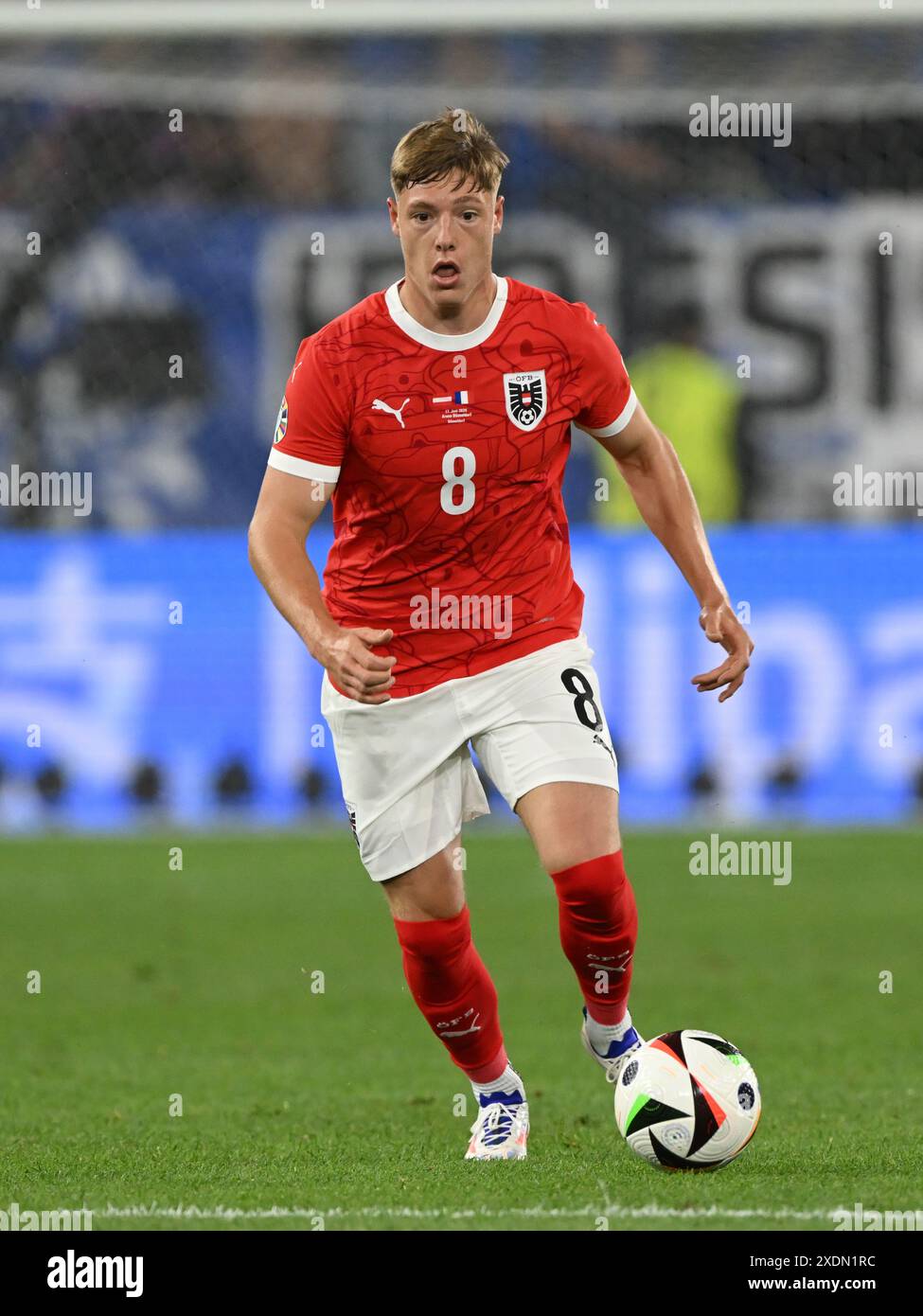 DUSSELDORF - Alexander Prass of Austria during the UEFA EURO 2024 group ...