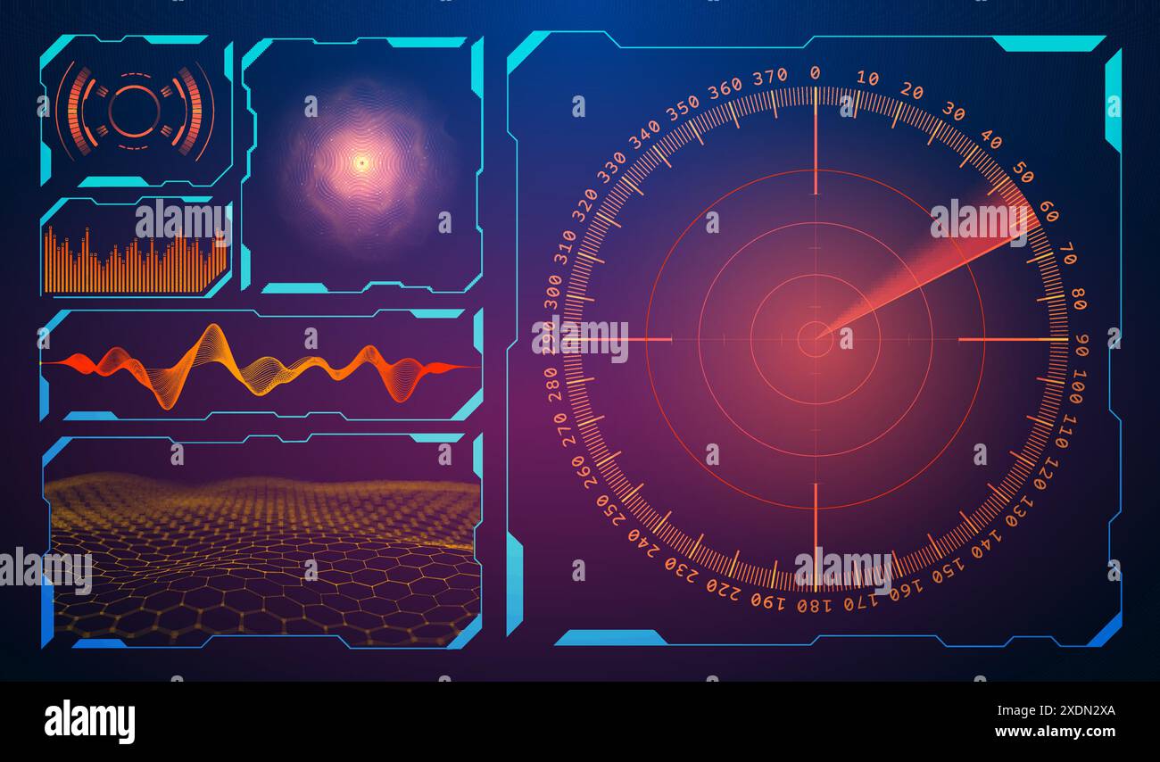 Futuristic Technology Dashboard with Data Visualization Stock Vector ... Futuristic Technology Dashboard with Data Visualization Stock Vector ...