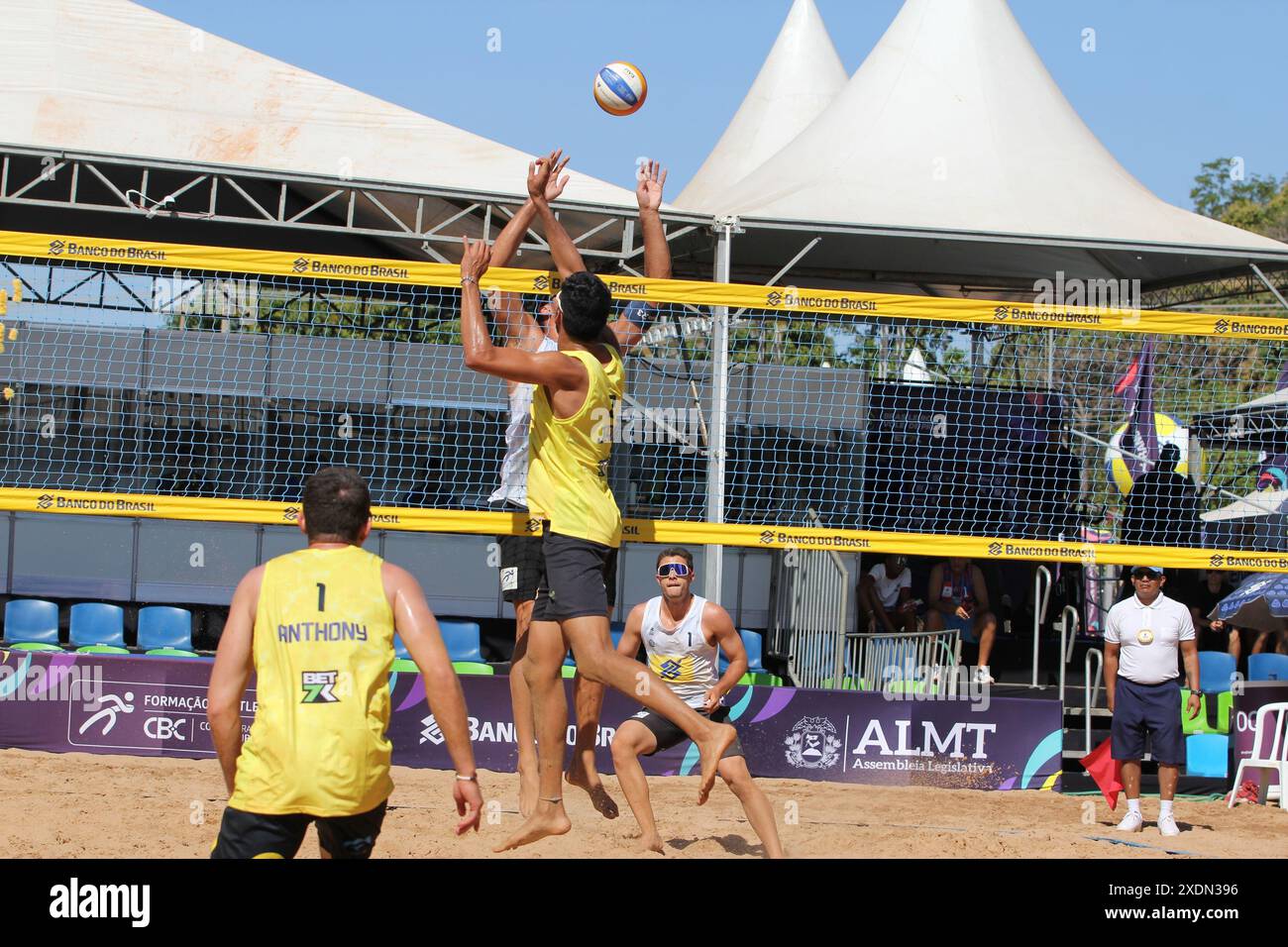 CUIABÁ, MT - 22.06.2024: CIRCUITO BRASILEIRO DE VOLEI DE PRAIA ...