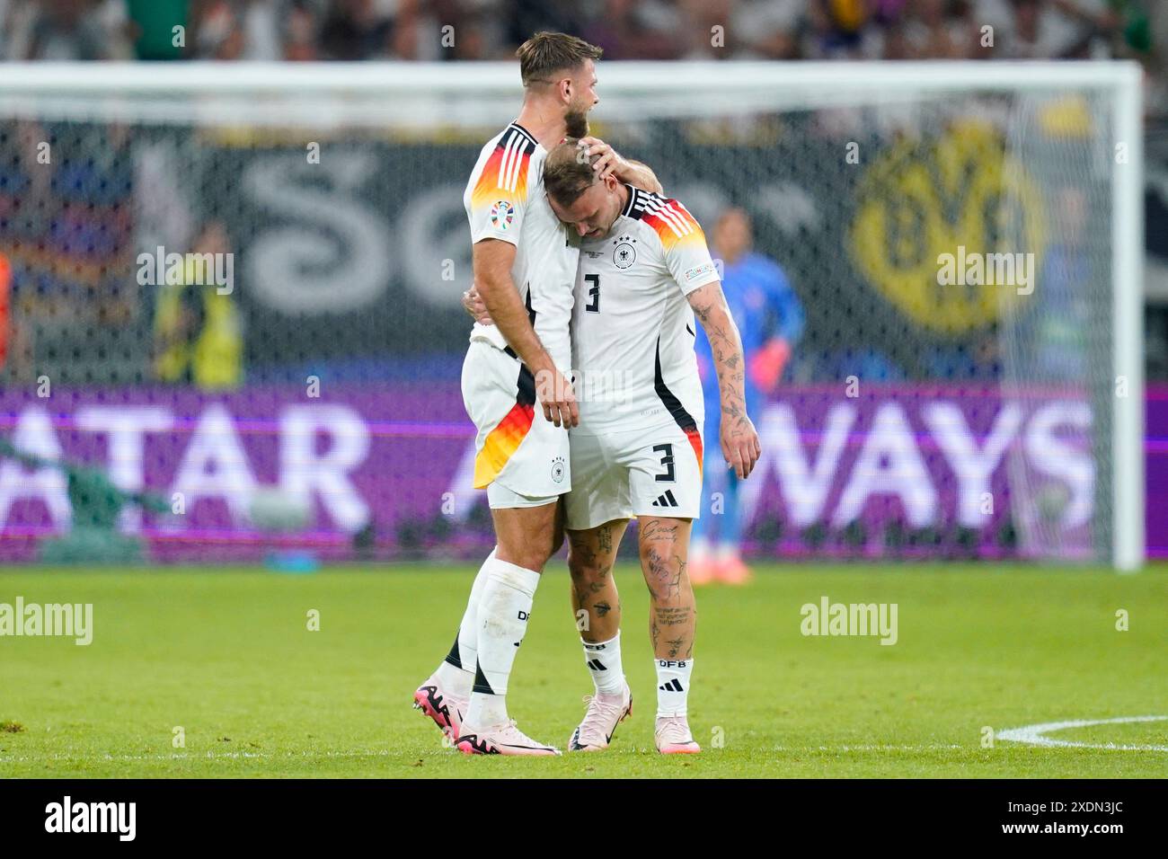 Niclas Fullkrug of Germany celebrates the 1-1 during the UEFA Euro 2024 ...