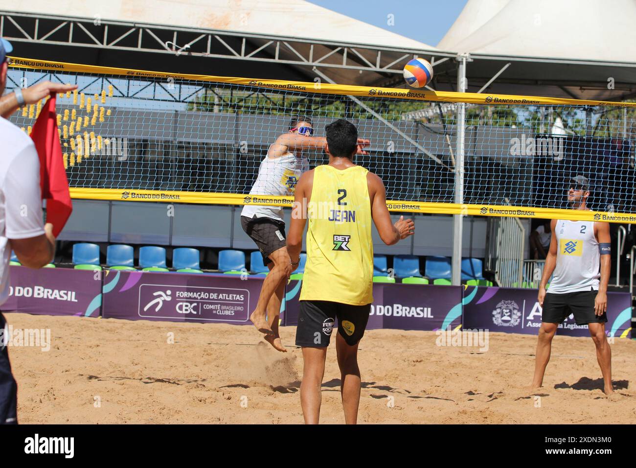 CUIABÁ, MT - 22.06.2024: CIRCUITO BRASILEIRO DE VOLEI DE PRAIA - Brazilian Beach Volleyball ...