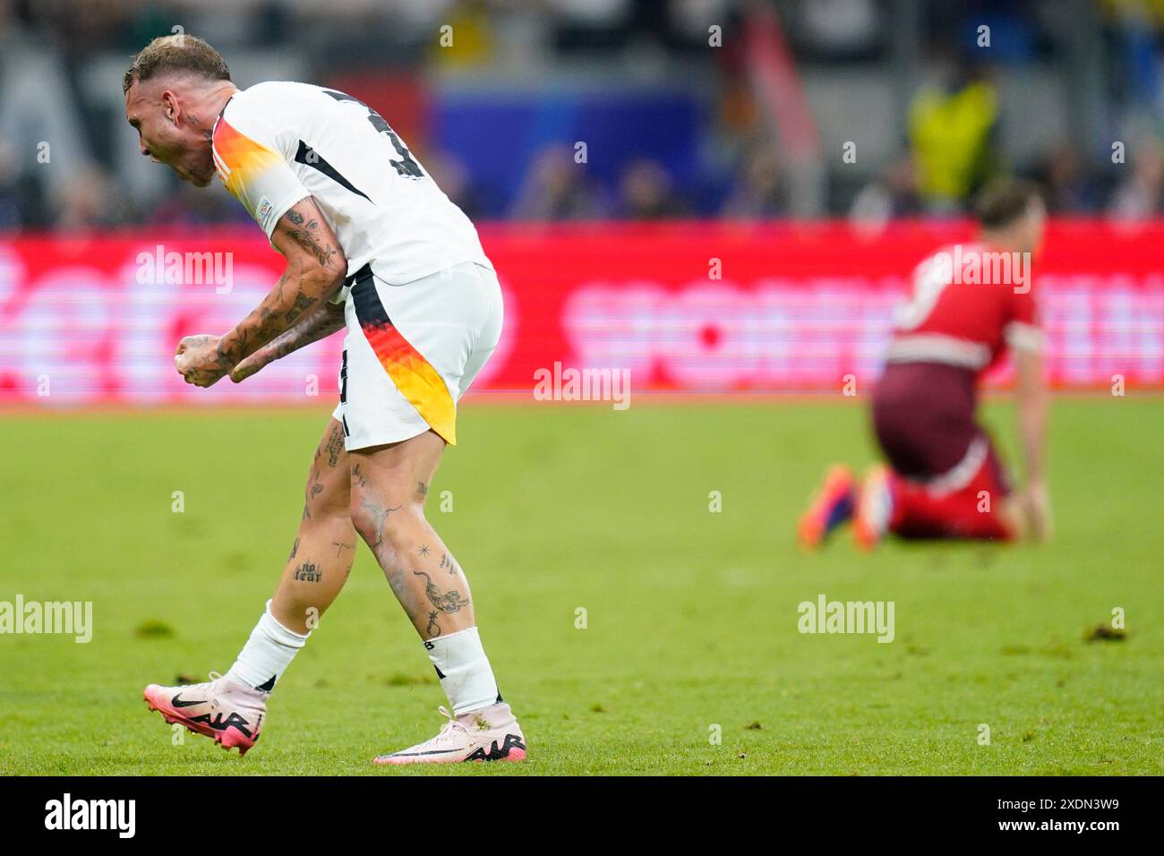 David Raum of Germany during the UEFA Euro 2024 match between ...