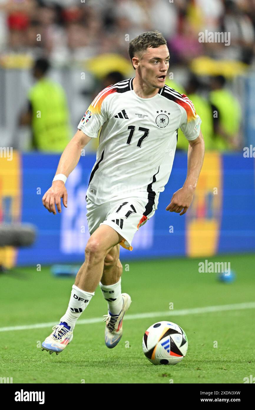 Frankfurt, Germany. 24 June, 2024. Florian Wirtz of Germany during the ...