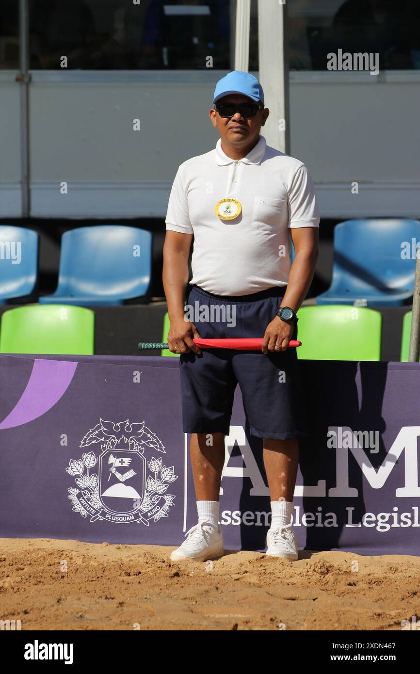 CUIABÁ, MT - 22.06.2024: CIRCUITO BRASILEIRO DE VOLEI DE PRAIA - Brazilian Beach Volleyball ...