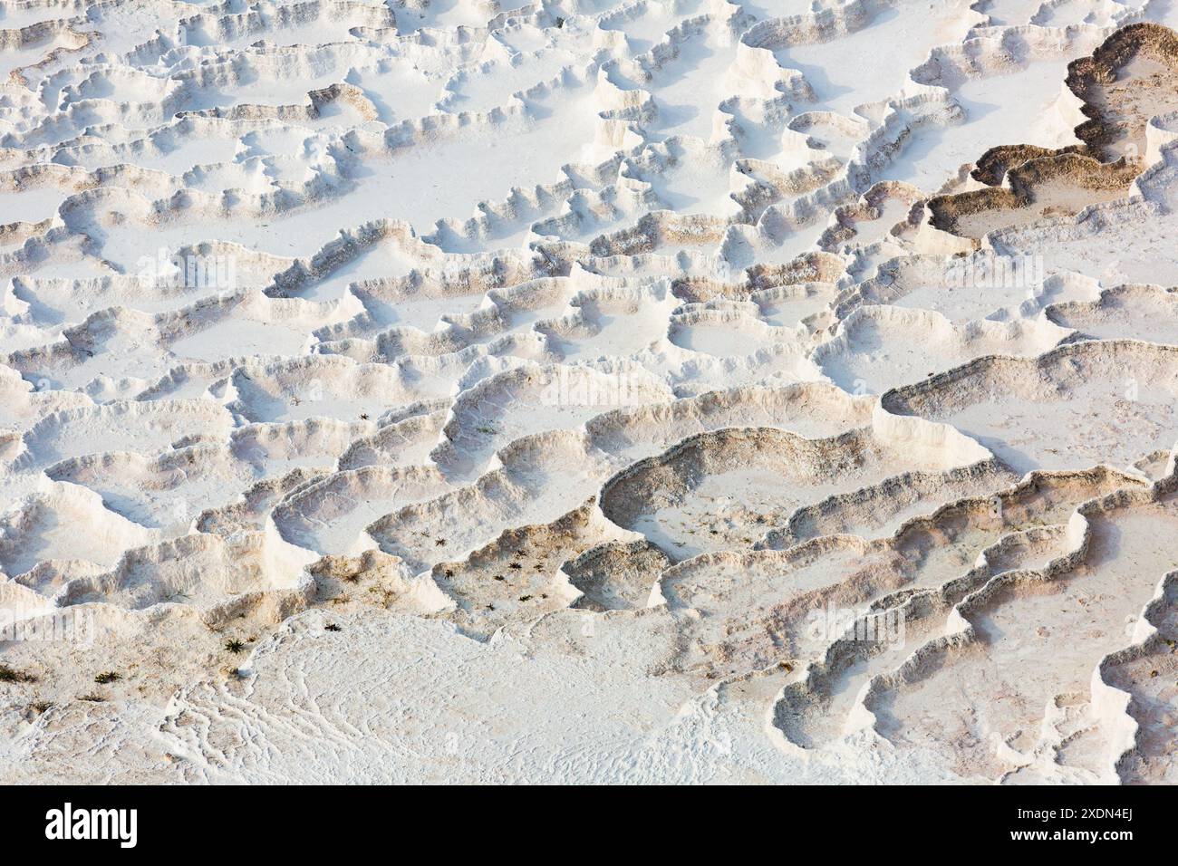 Travertine terraces at Pamukkale Stock Photo - Alamy