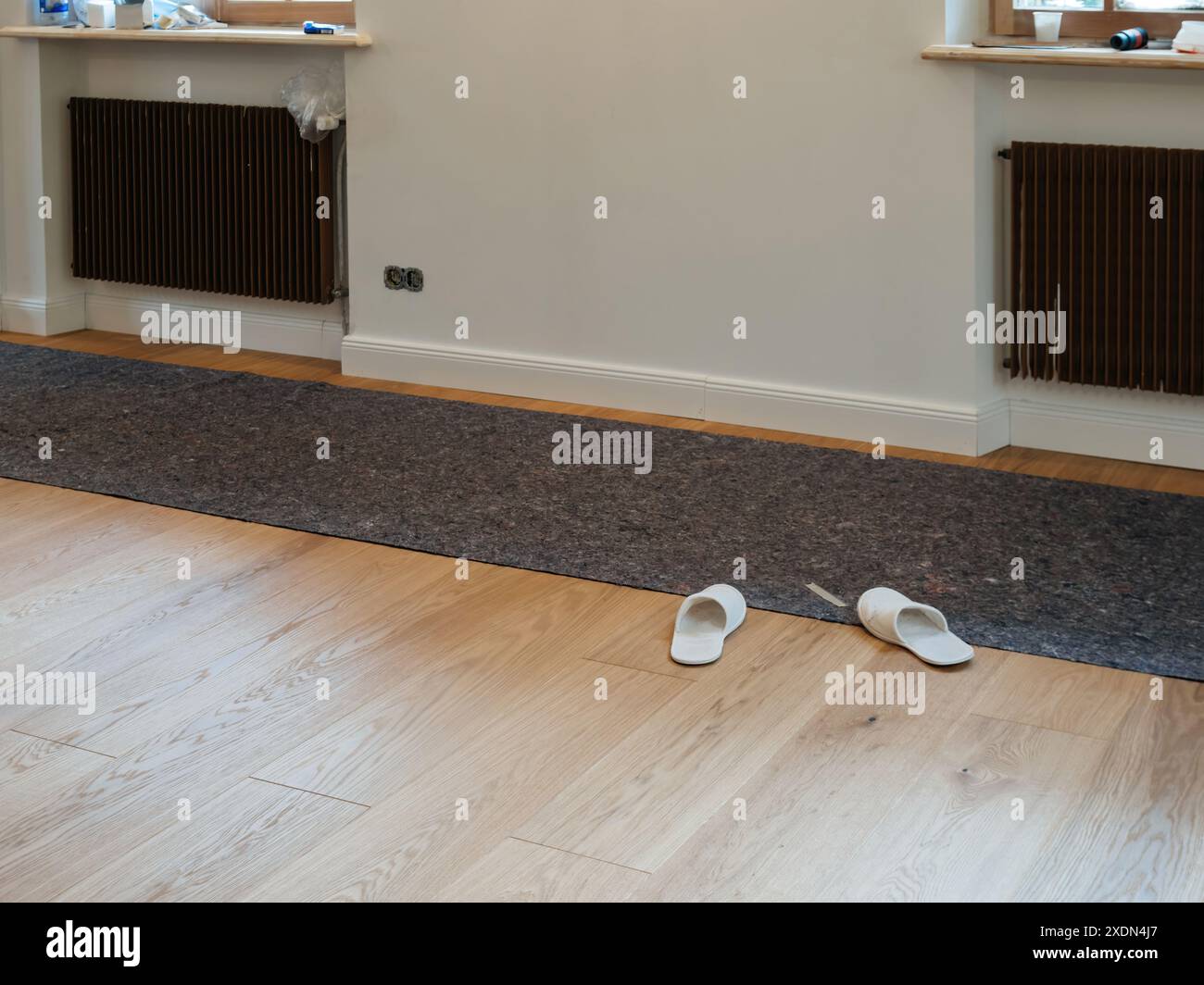 Moving into new house slippers hi-res stock photography and images - Alamy