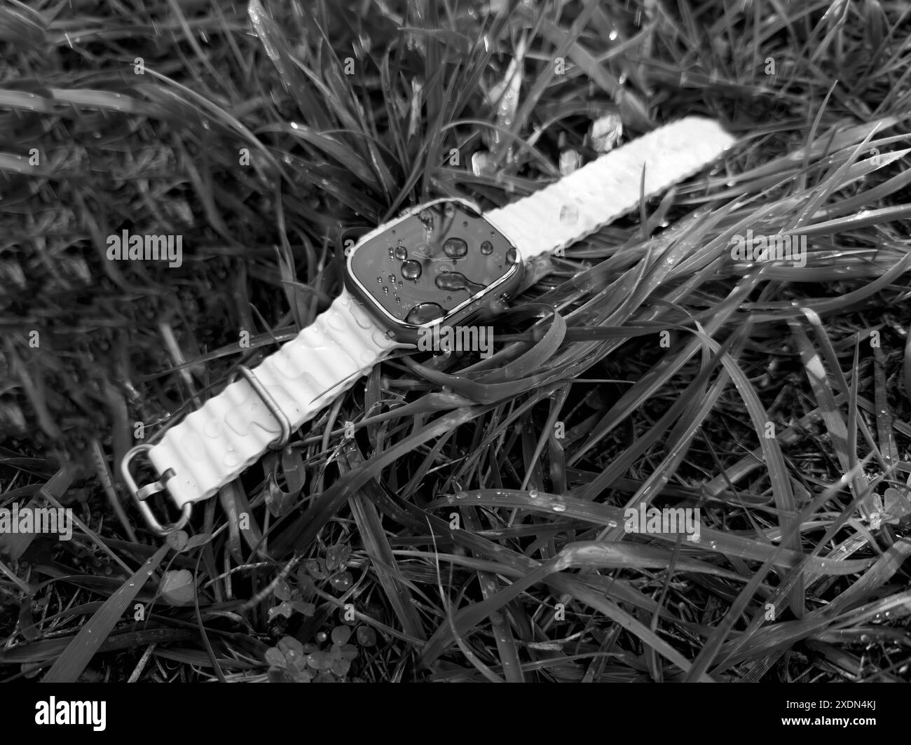 Paris, France - Sep 23, 2022: Apple Watch Ultra 2 adventure smartwatch ...