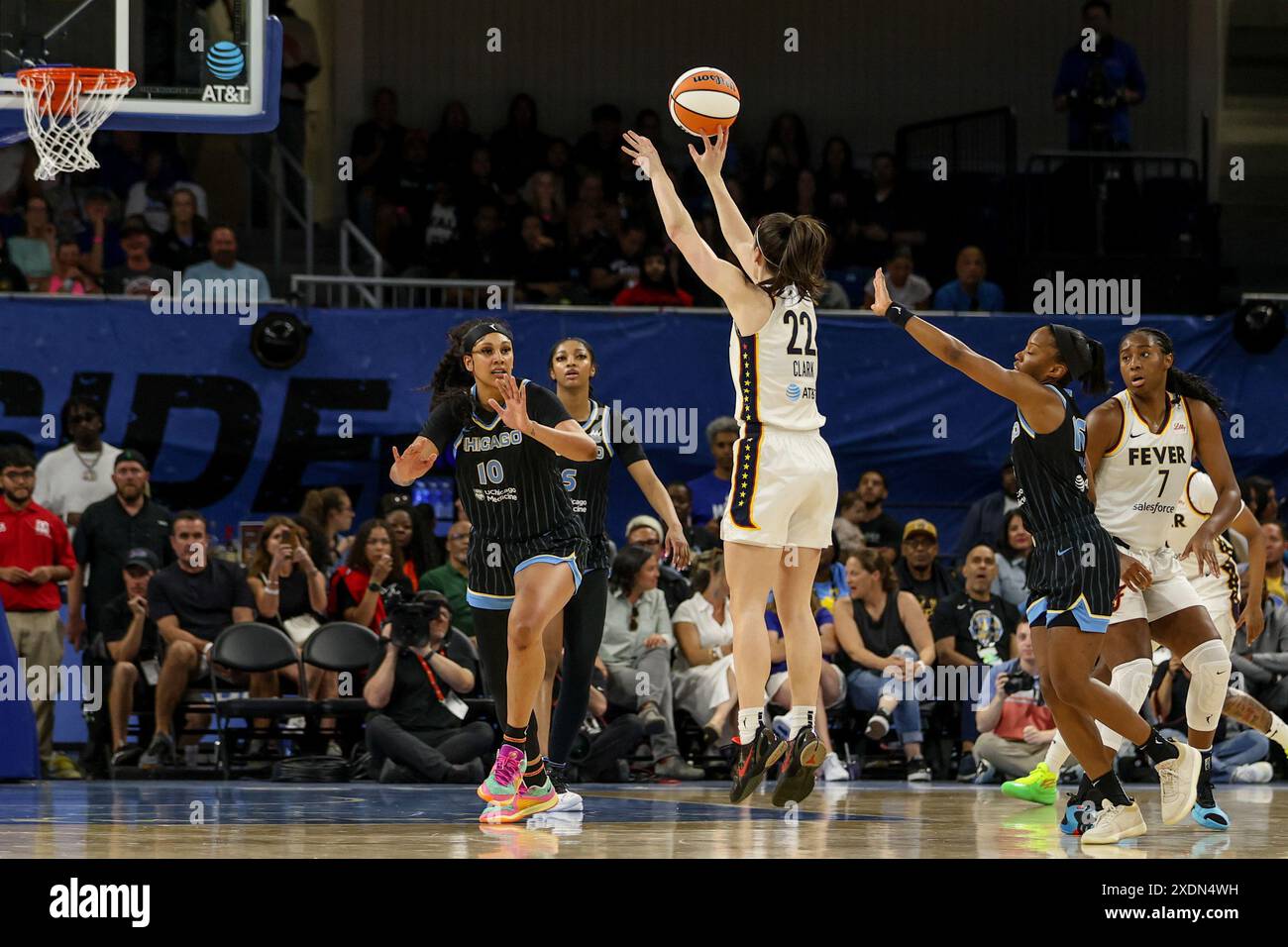 Chicago, USA. 23rd June, 2024. Chicago, USA, June 23, 2024: Caitlin ...