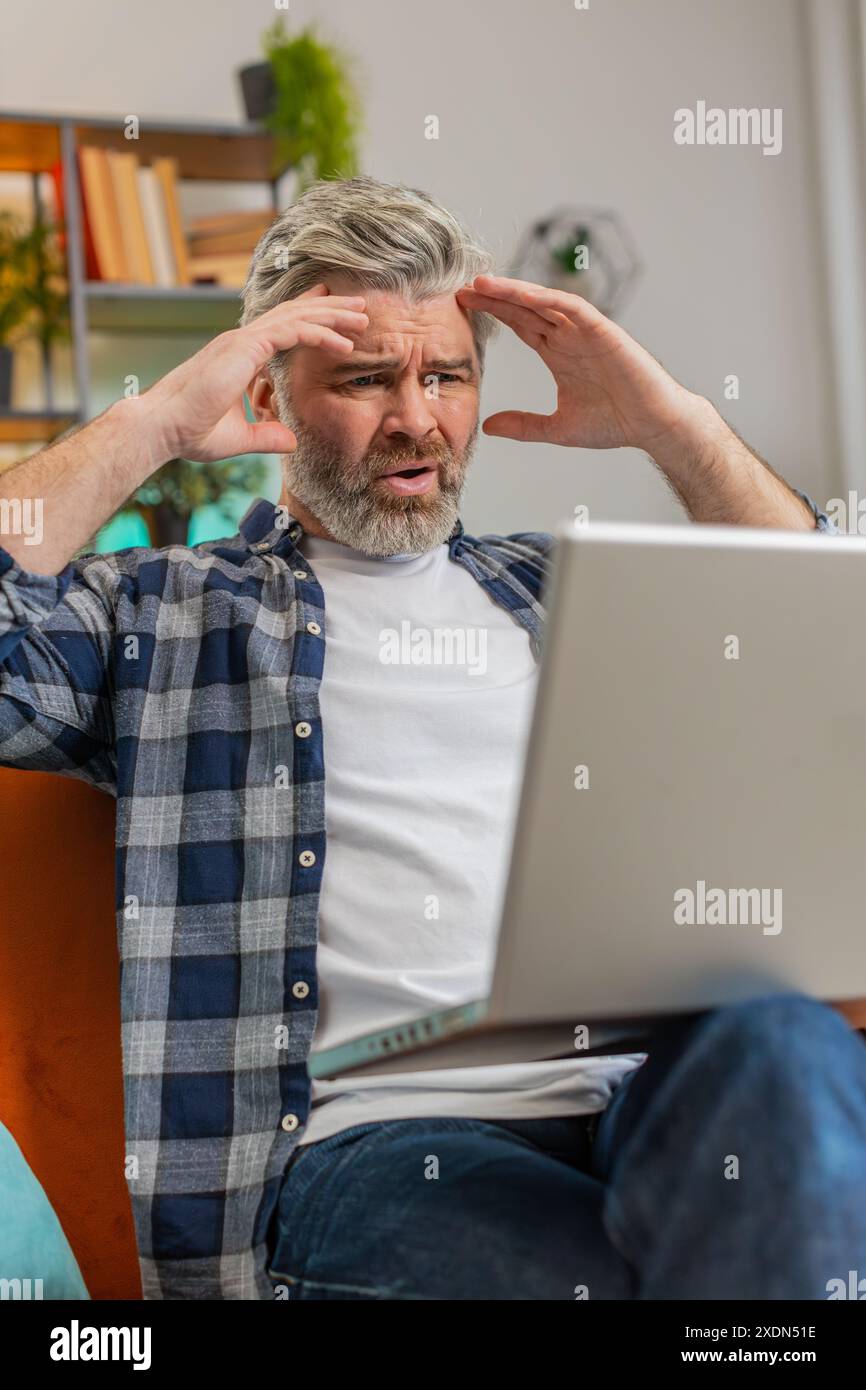 Loss middle aged man reacting hi-res stock photography and images - Alamy