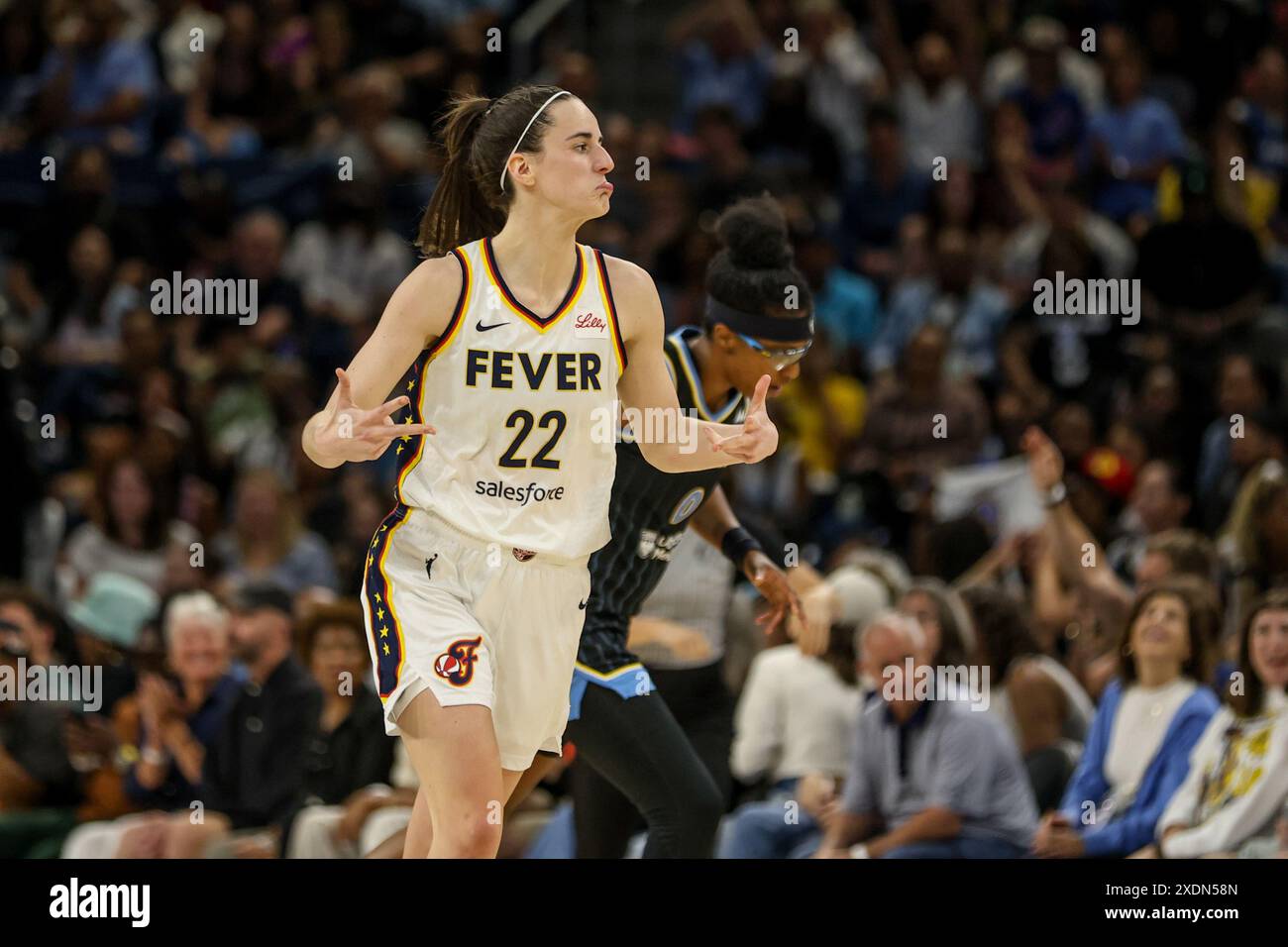 Chicago, USA. 23rd June, 2024. Chicago, USA, June 23, 2024: Caitlin ...