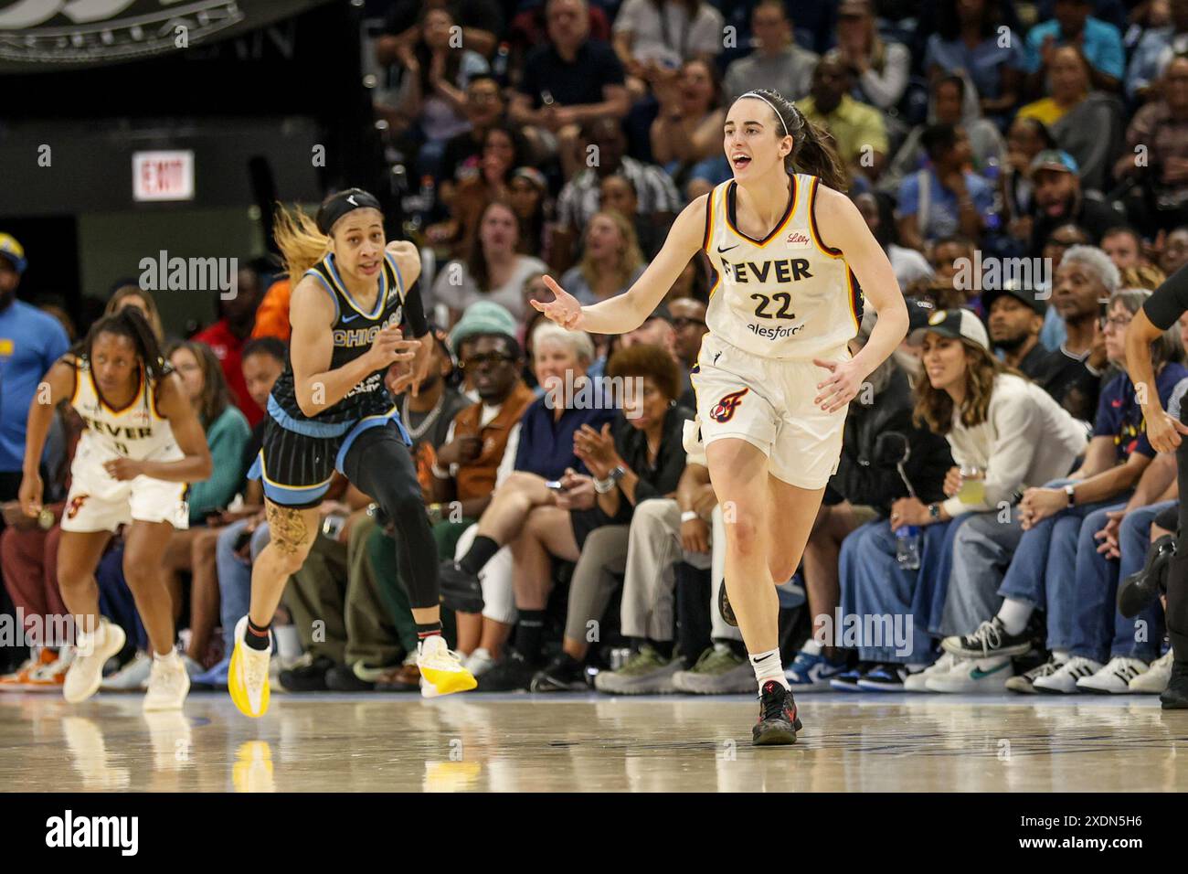 Chicago, USA. 23rd June, 2024. Chicago, USA, June 23, 2024: Caitlin ...