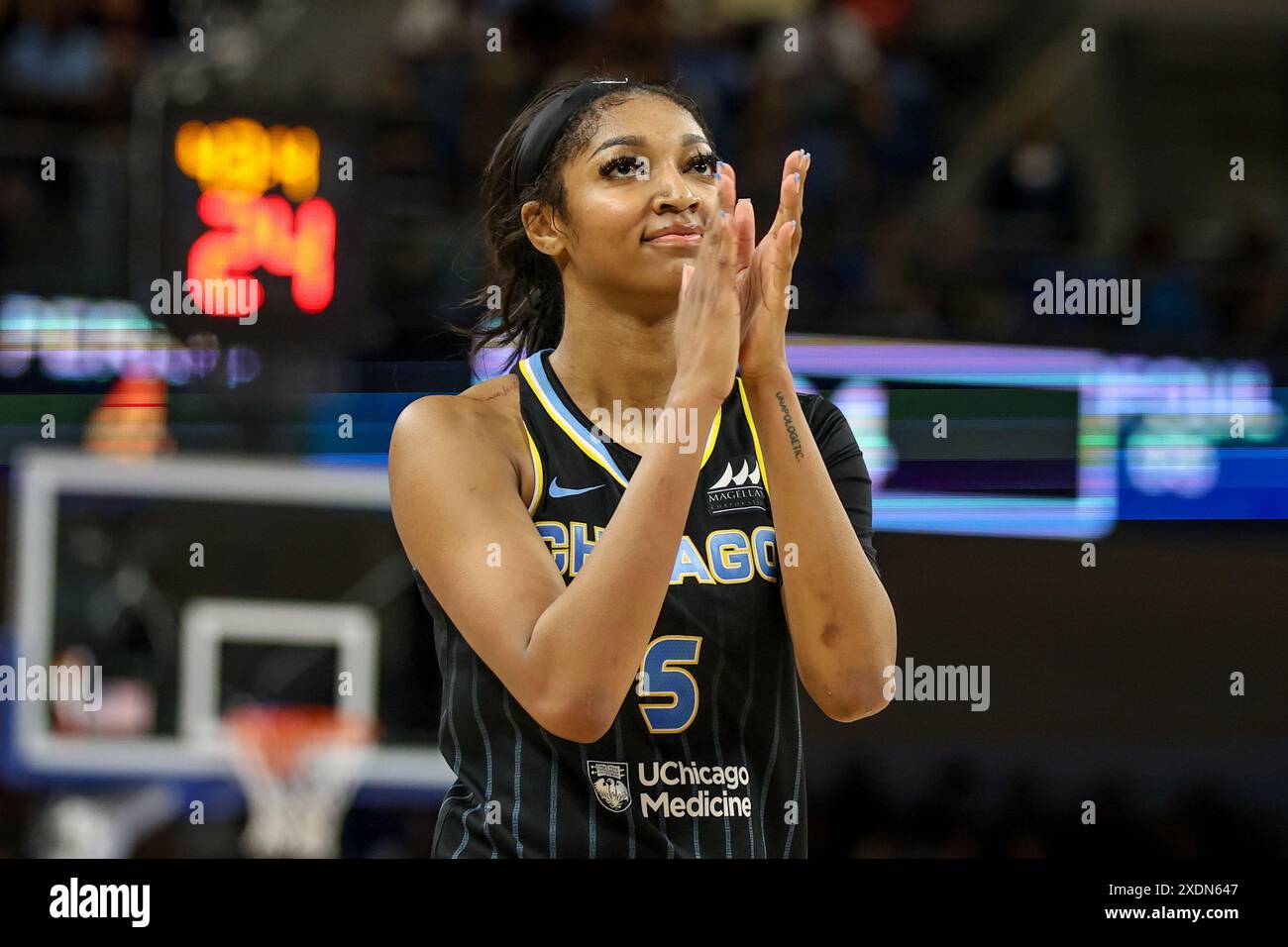 Chicago, USA. 23rd June, 2024. Chicago, USA, June 23, 2024: Angel Reese ...