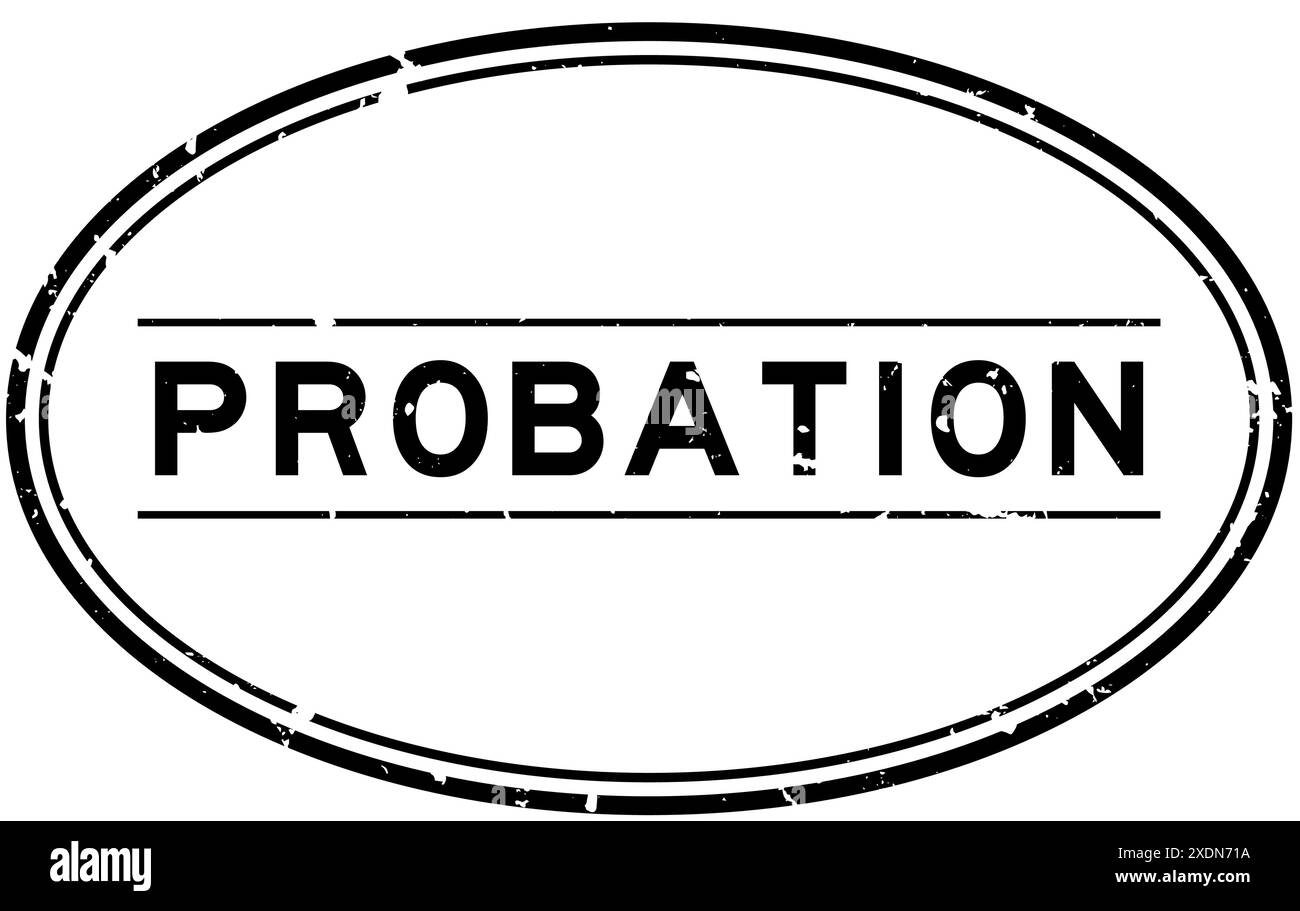 Probation vector vectors hi-res stock photography and images - Alamy