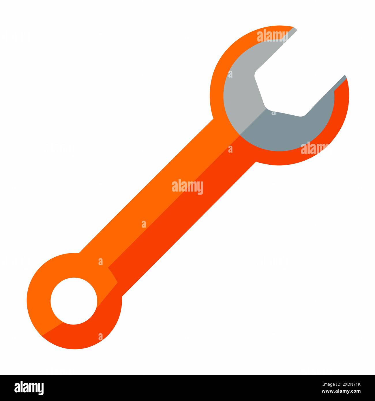 Nuts bolts on white background Stock Vector Images - Alamy