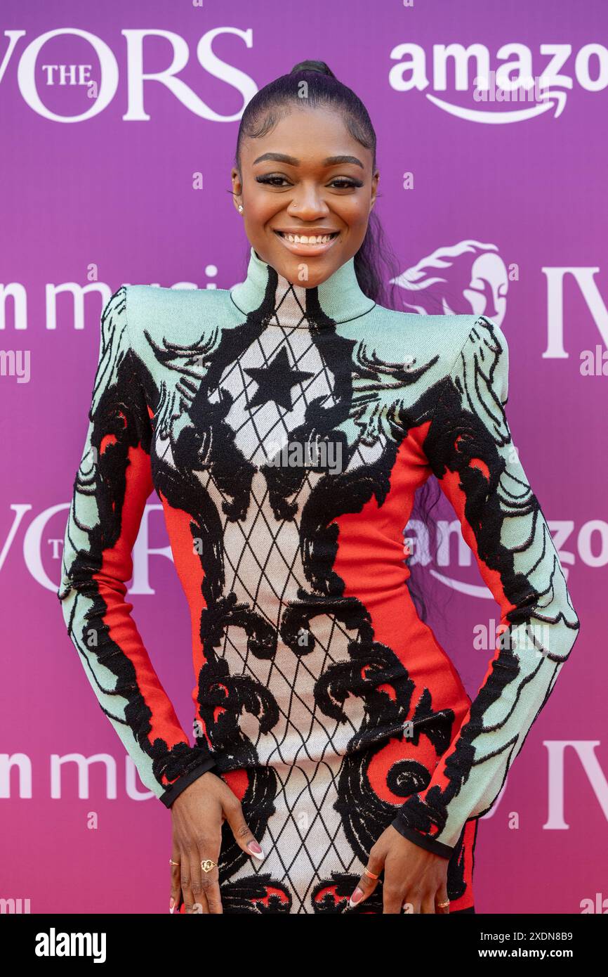 Guest red carpet arrivals at The Ivor Novello Awards 2024 Featuring ...