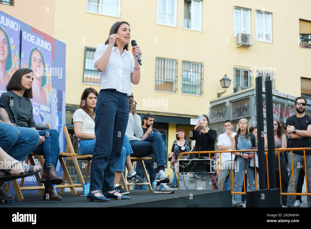 Beginning Of The Electoral Campaign Of Podemos For The European ...