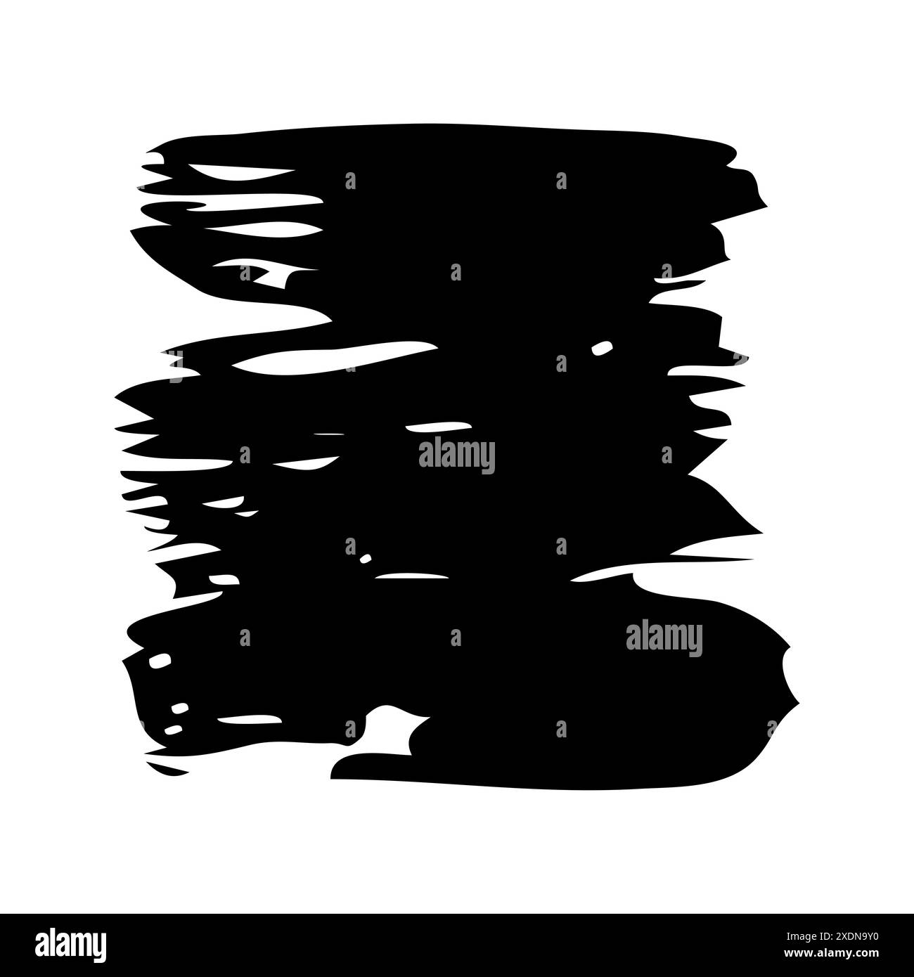 Sketch Scribble Smear. Hand drawn Paint Scribble Stains. Vector ...