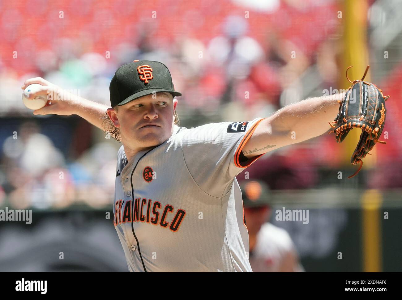 St. Louis, United States. 23rd June, 2024. San Francisco Giants ...