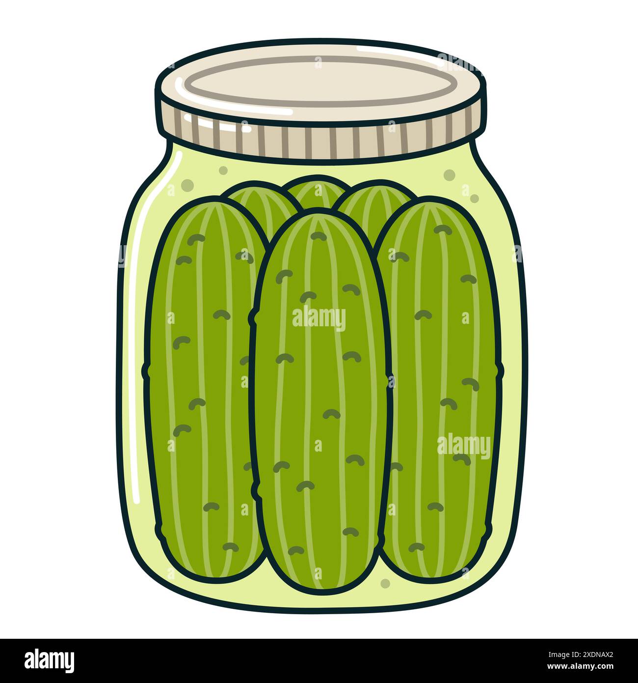 Pickle cartoon hi-res stock photography and images - Alamy