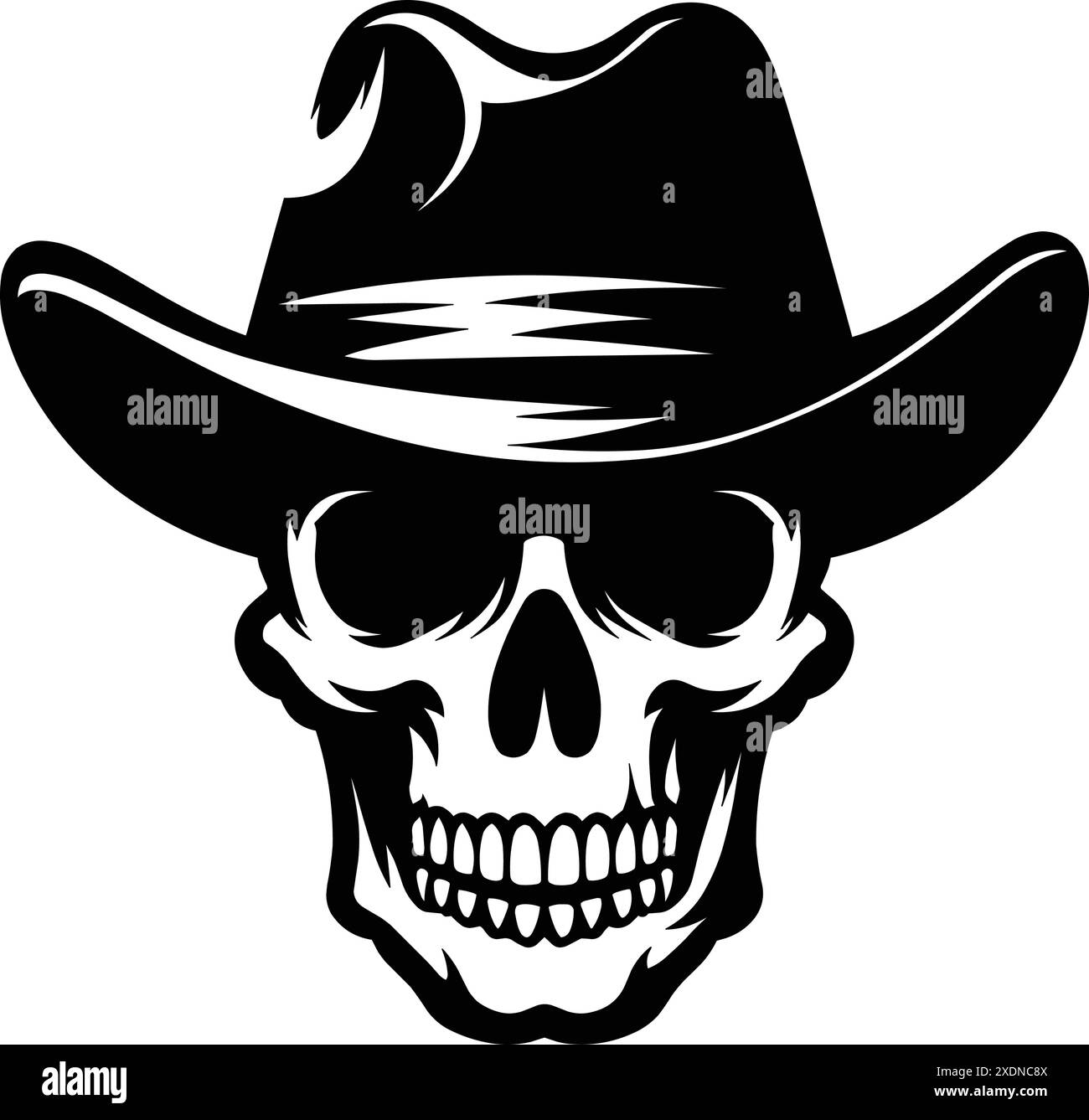 Skull with cap Cut Out Stock Images & Pictures - Alamy
