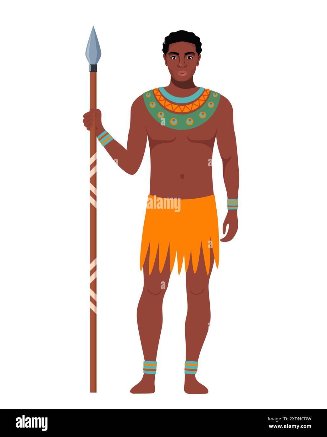 Zulu person portrait Cut Out Stock Images & Pictures - Alamy