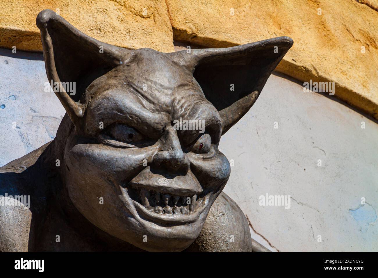 Gargoyle at The Historic Santa Cruz Beach Boardwalk, Santa Cruz ...