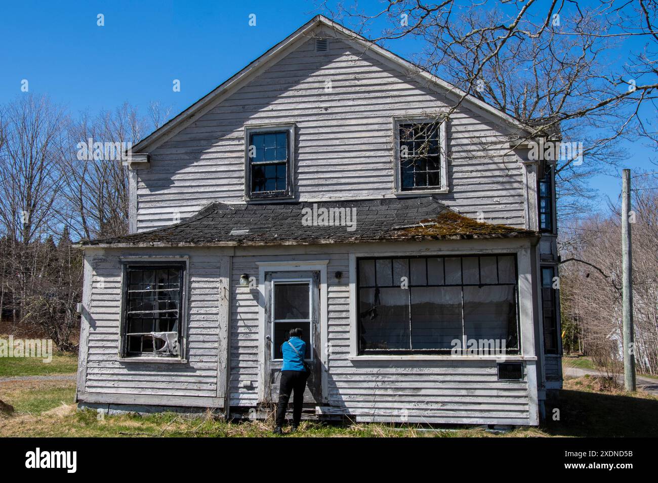 Abandoned dilapidated house to be restored at Albert County Museum in ...