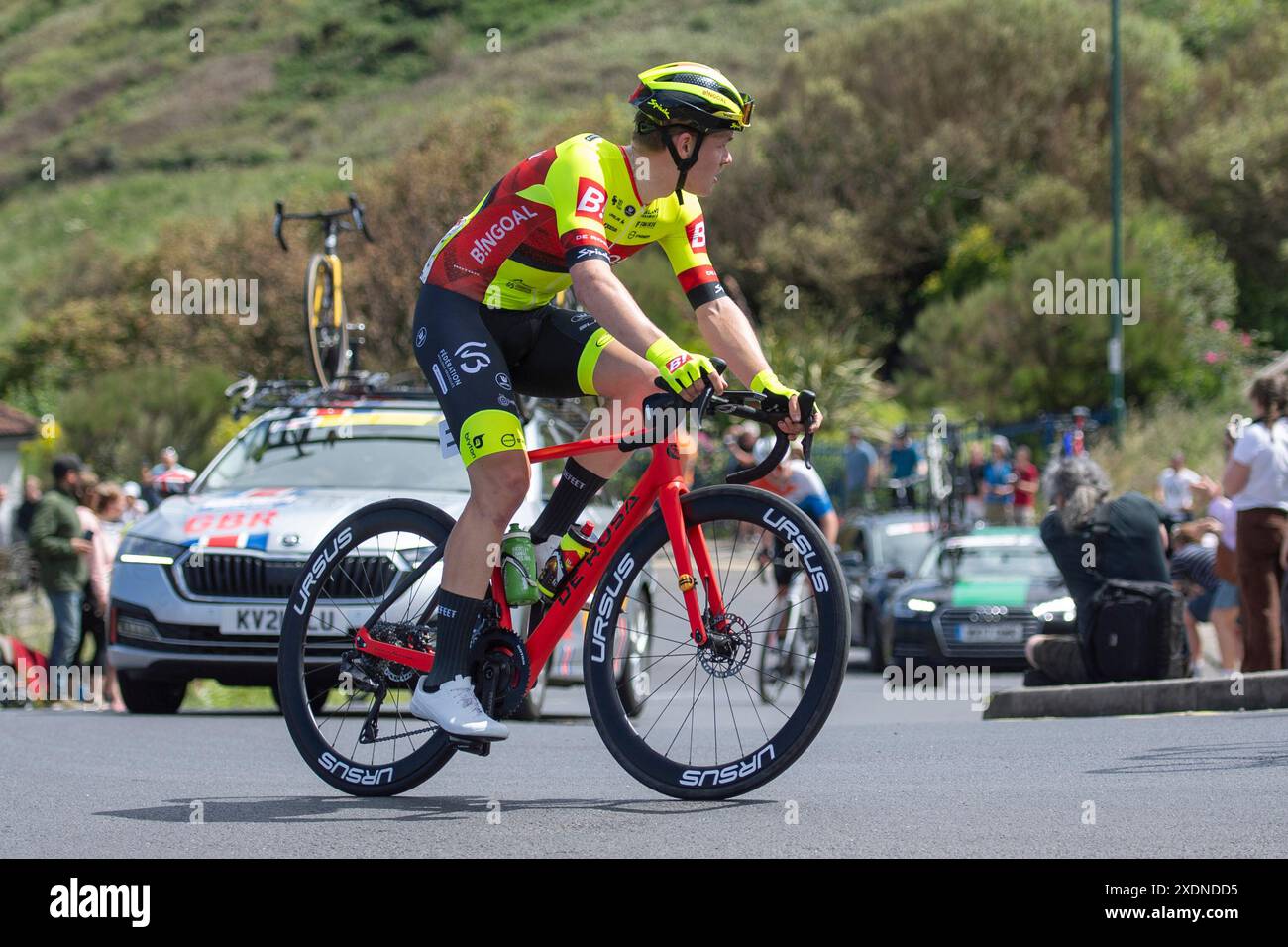 Thomas Portsmouth from Bingoal WB =during the British National Road ...