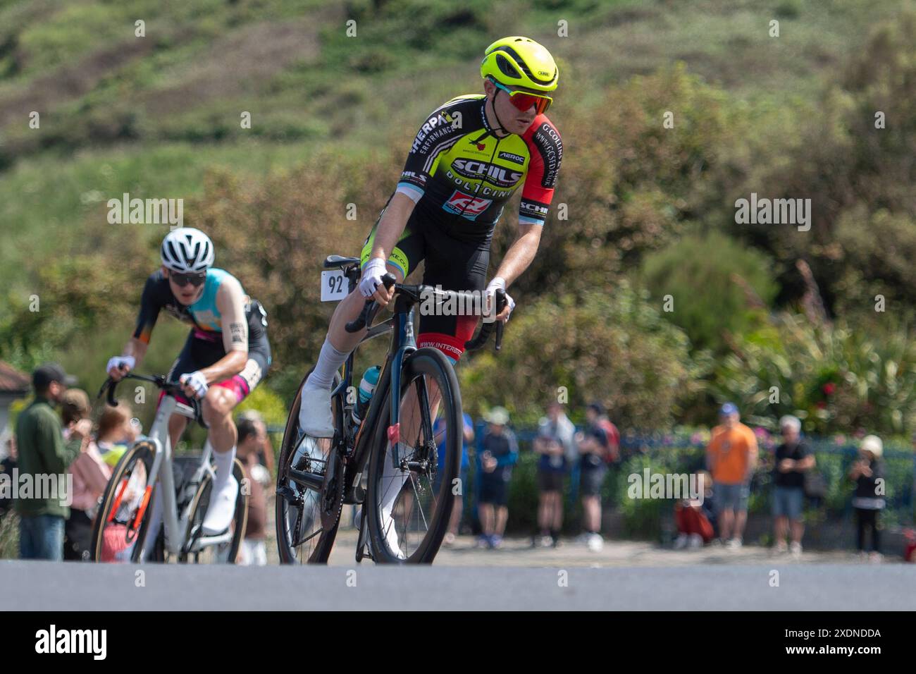 Charlie Lacaille from Schils Doltcini Racing Team powering up Saltburn ...