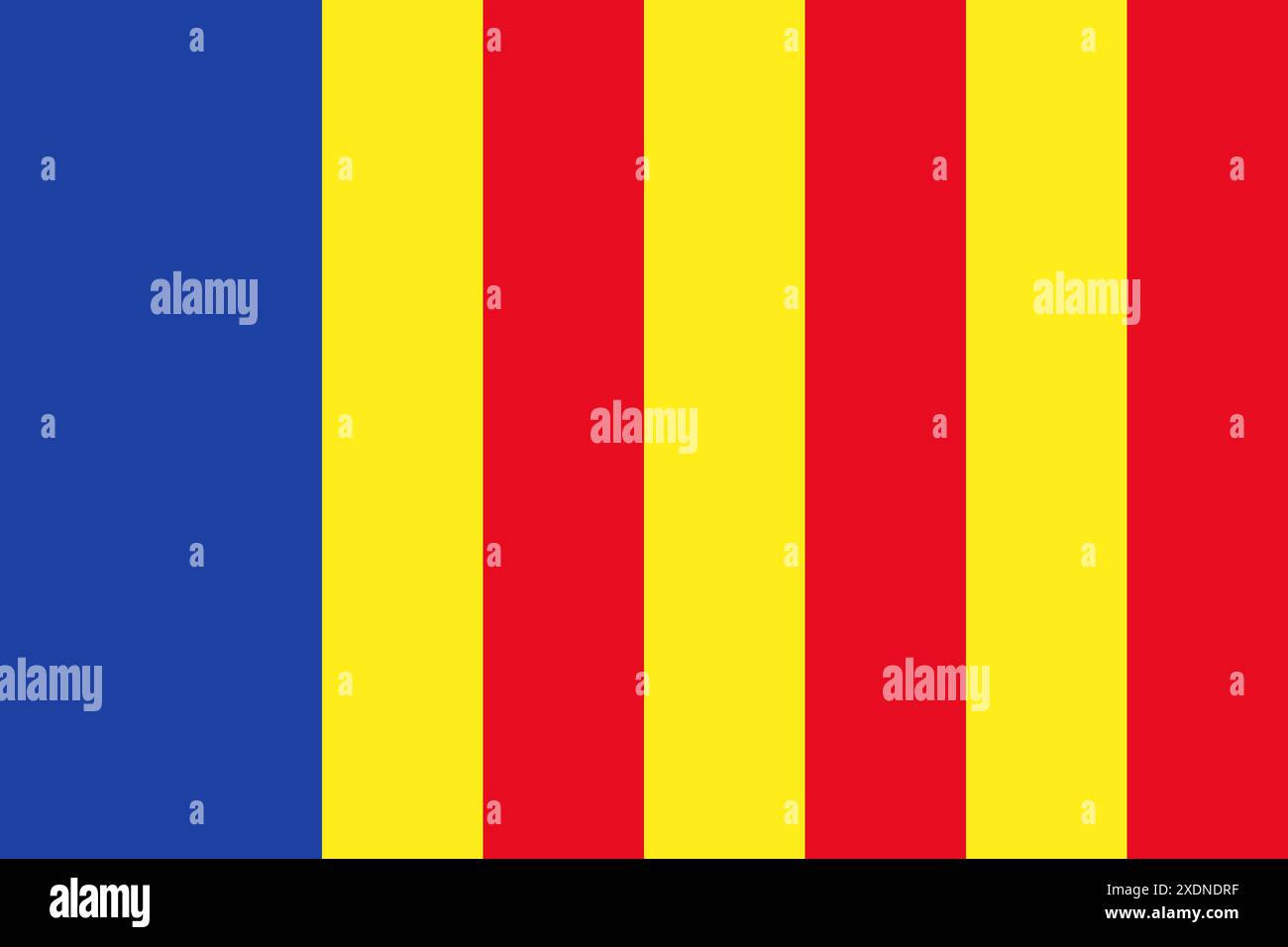 Flag of Salerno, city in Italy Stock Vector Image & Art - Alamy