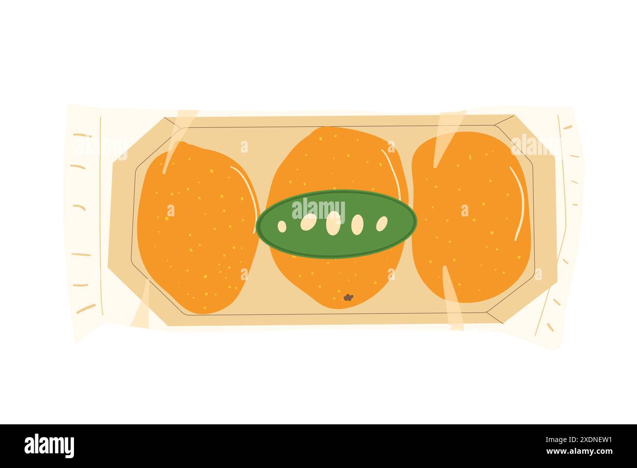 Sweet granadilla. Pack of tropical fruit set. Yellow passion fruit ...