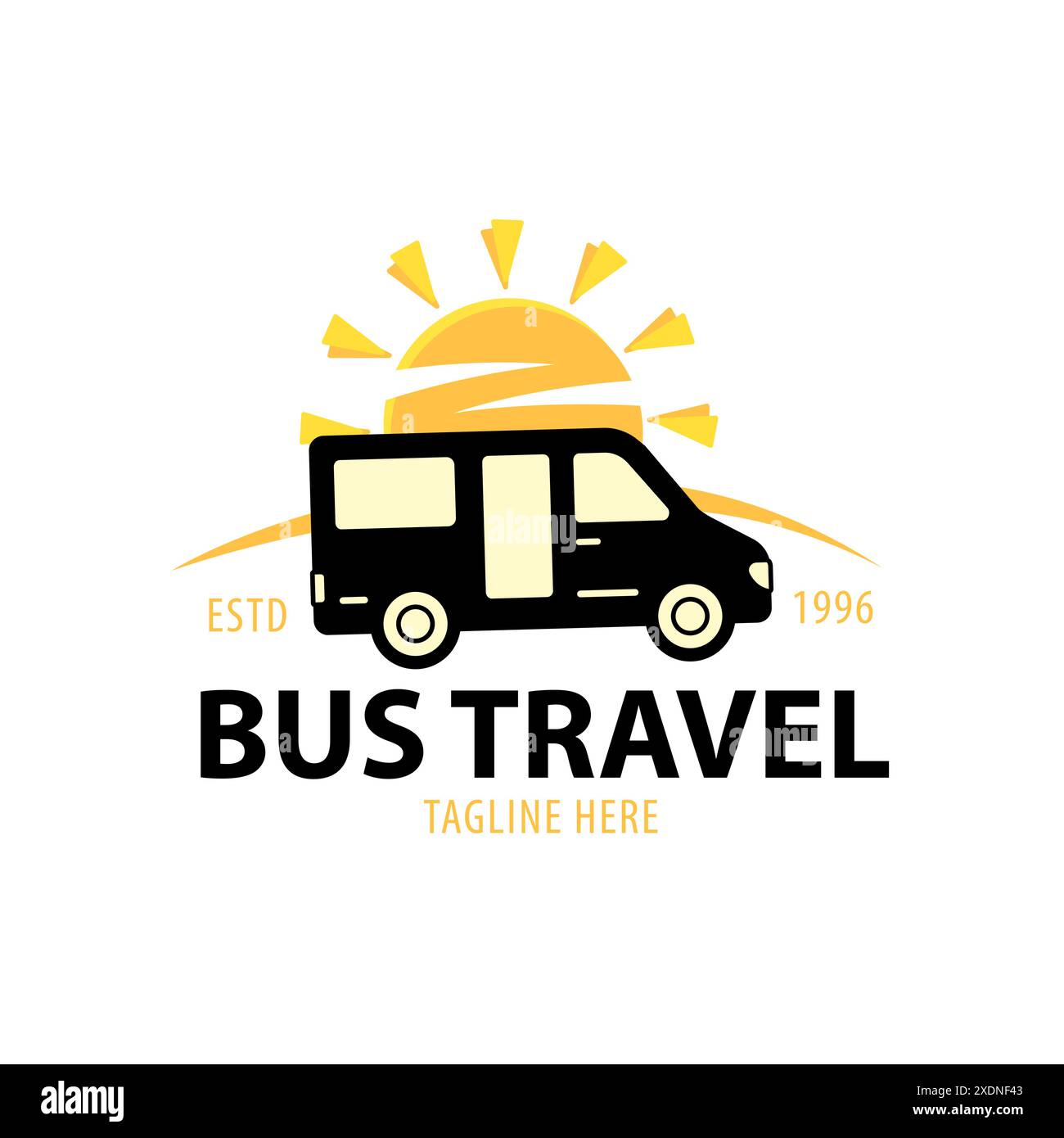 icon of minibus. Delivery van. Transport linear style icon Stock Vector ...