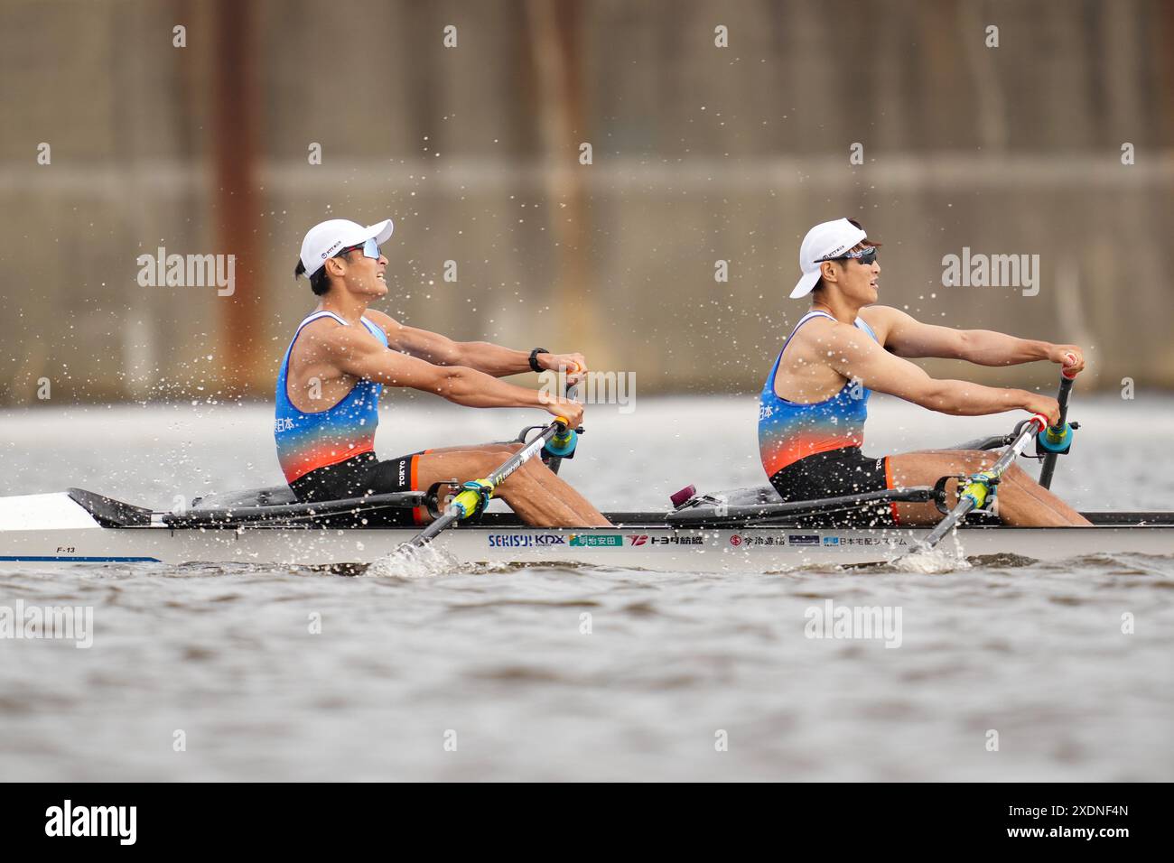 Tokyo, Japan. 22nd June, 2024. Naoki Furuta Masayuki Miyaura (NTT ...