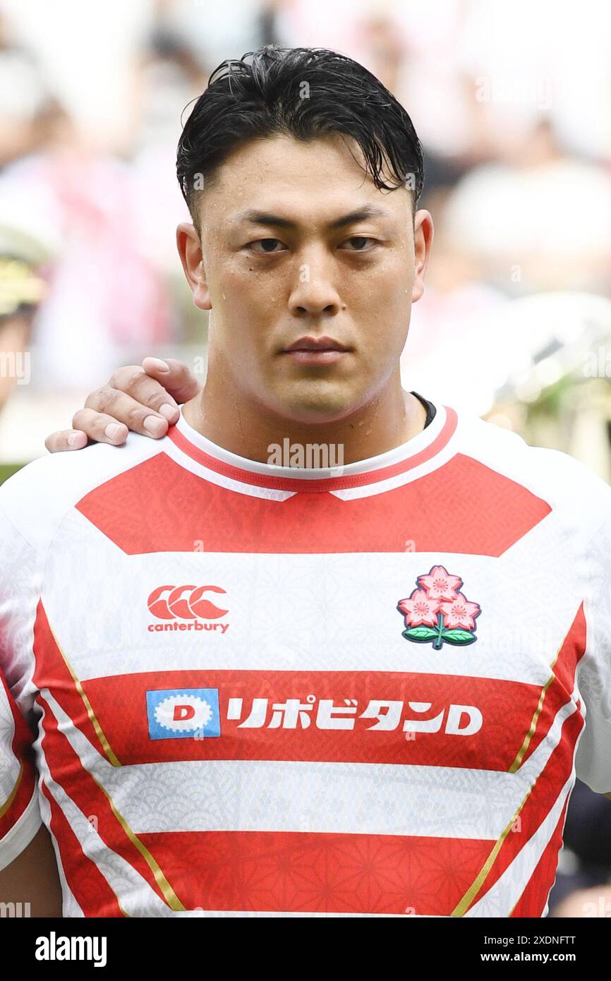 Japan National Stadium, Tokyo, Japan. 22nd June, 2024. Takayoshi Mohara ...