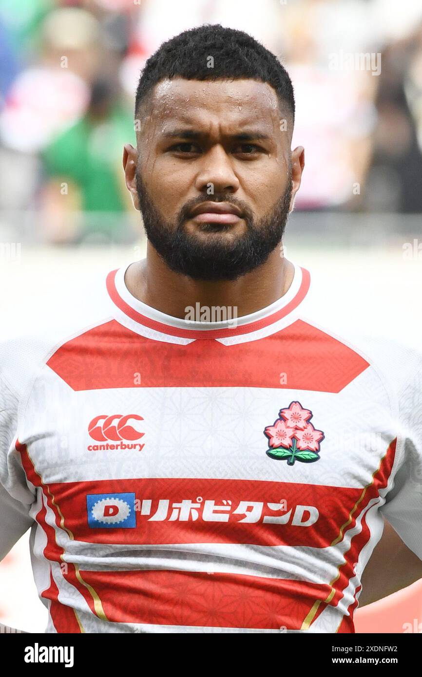Japan National Stadium, Tokyo, Japan. 22nd June, 2024. Faulua Makisi ...