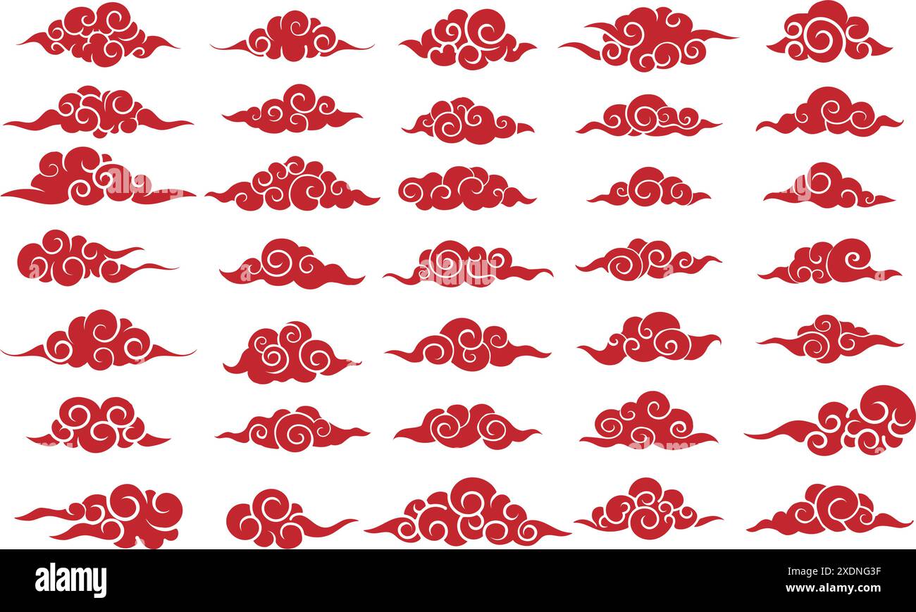 Vintage clouds chinese hi-res stock photography and images - Alamy