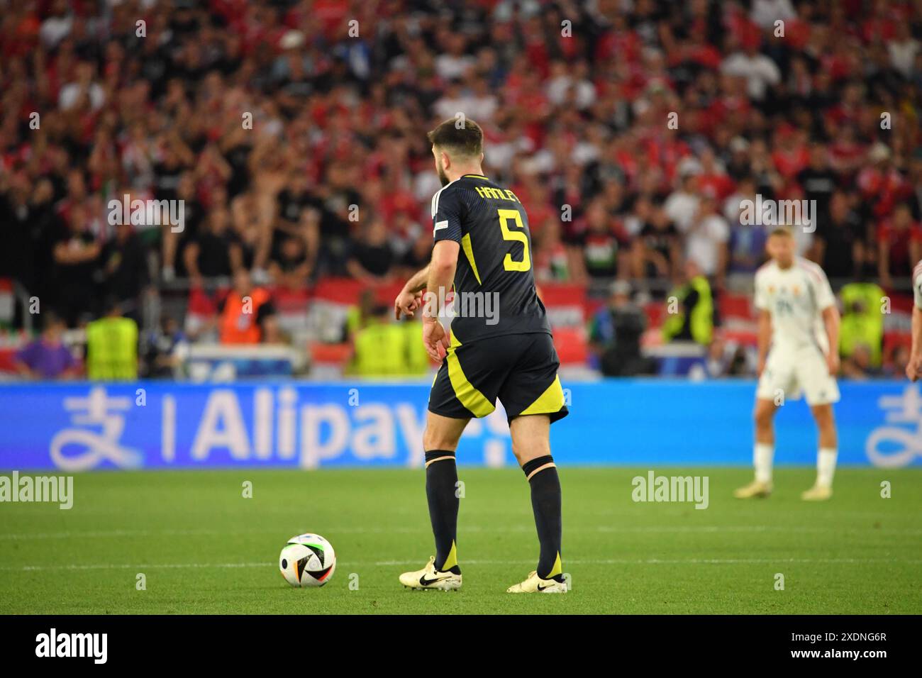 Stuttgart, Germany, 23rd Jun, 2024. Scotland supporters at the match ...