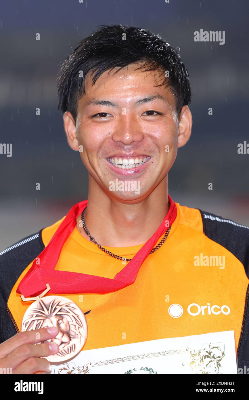 Gifu Memorial Center Nagaragawa Stadium, Gifu, Japan. 23rd June, 2024. Ryoya Moriguchi, JUNE 23 ...