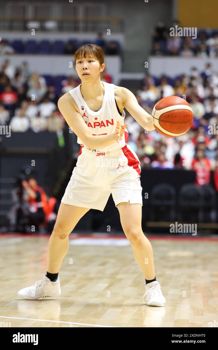 Hokkaido, Japan. 21st June, 2024. Nanako Todo (JPN) Basketball : Mitsui Fudosan Cup 2024, Women ...