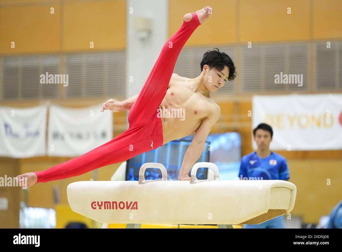 Tokyo, Japan. 21st June, 2024. Shinnosuke Oka (JPN) Artistic Gymnastics : Japan Men's national ...