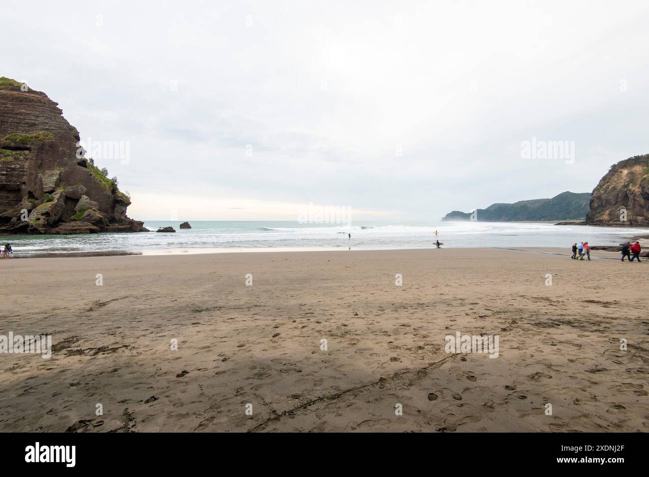 Piha Beach - New Zealand Stock Photo - Alamy