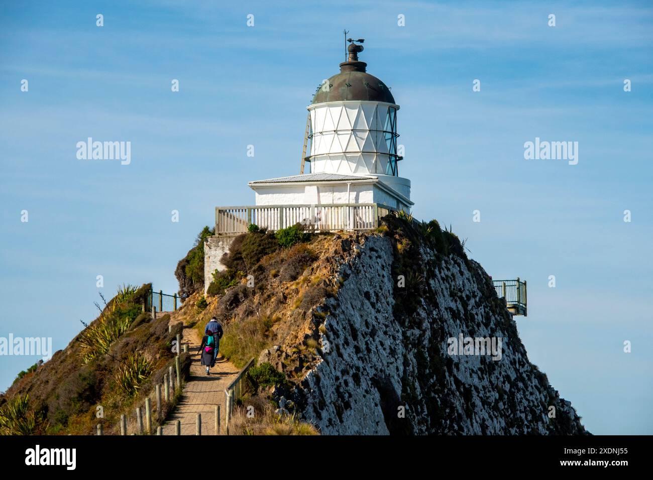 Nugget Point Lighthouse - New Zealand Stock Photo - Alamy
