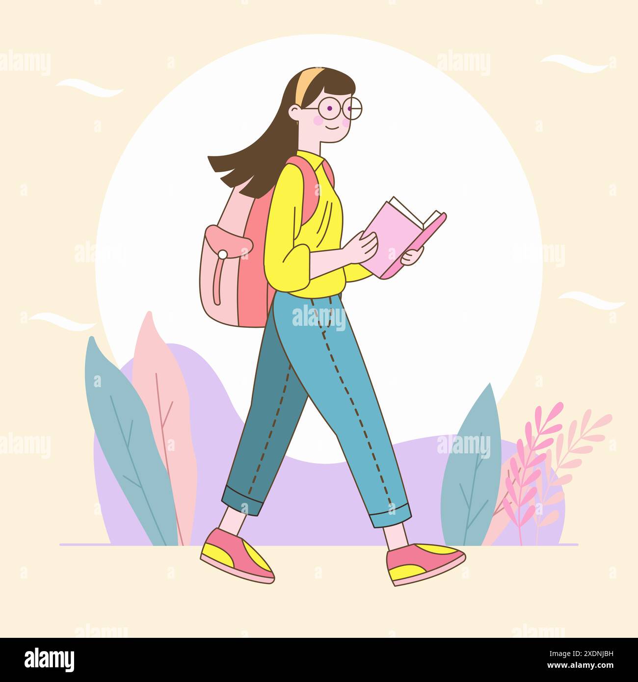 Reading a character hi-res stock photography and images - Alamy