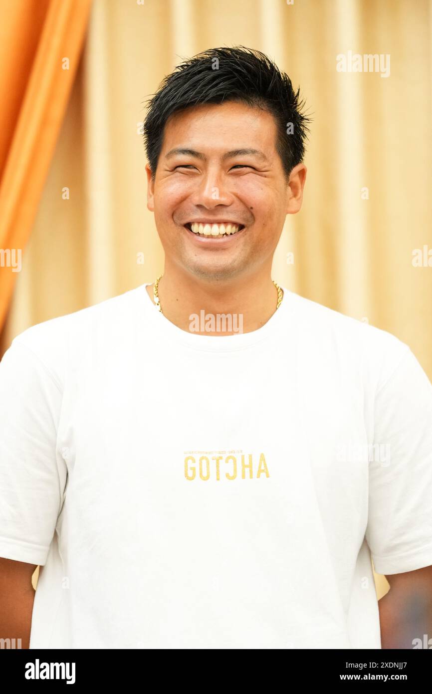 Reo Inaba (JPN), JUNE 23, 2024 - Surfing : Japan national team send-off ...