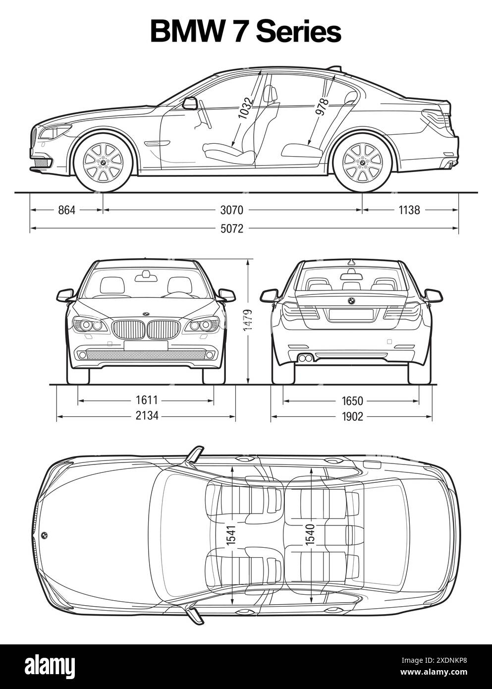 Modern white bmw series Black and White Stock Photos & Images - Alamy