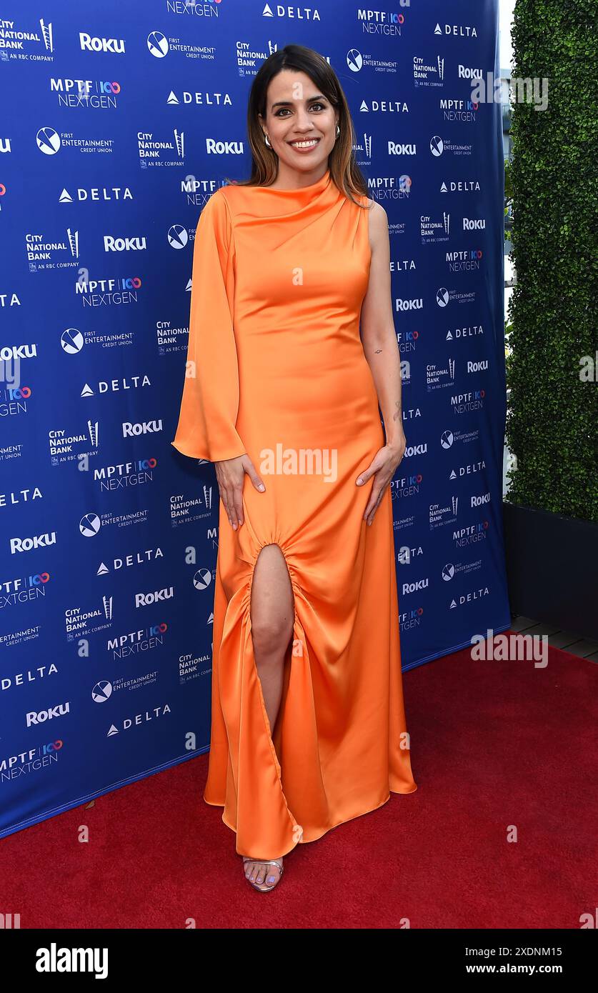Hollywood, USA. 23rd June, 2024. Natalie Morales arriving to the MPTF ...