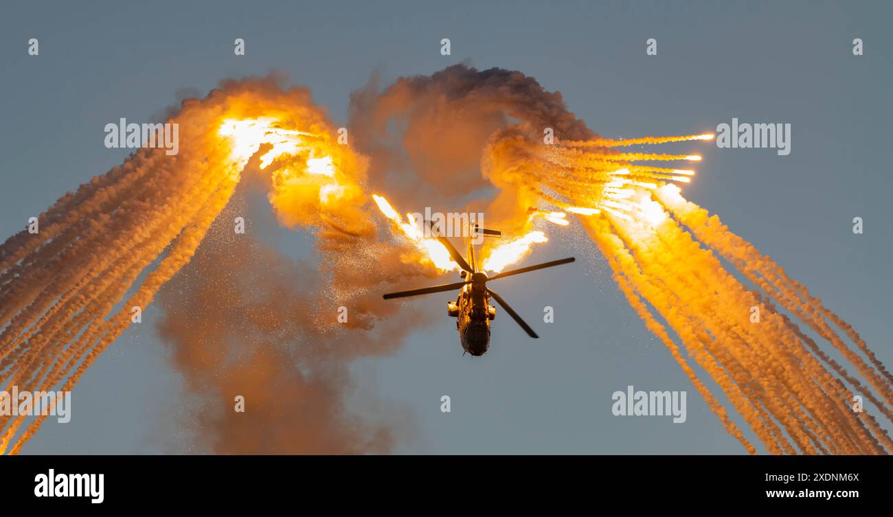 Eurocopter AS332 Super Puma at Antidotum Air Show 2024 in Leszno ...